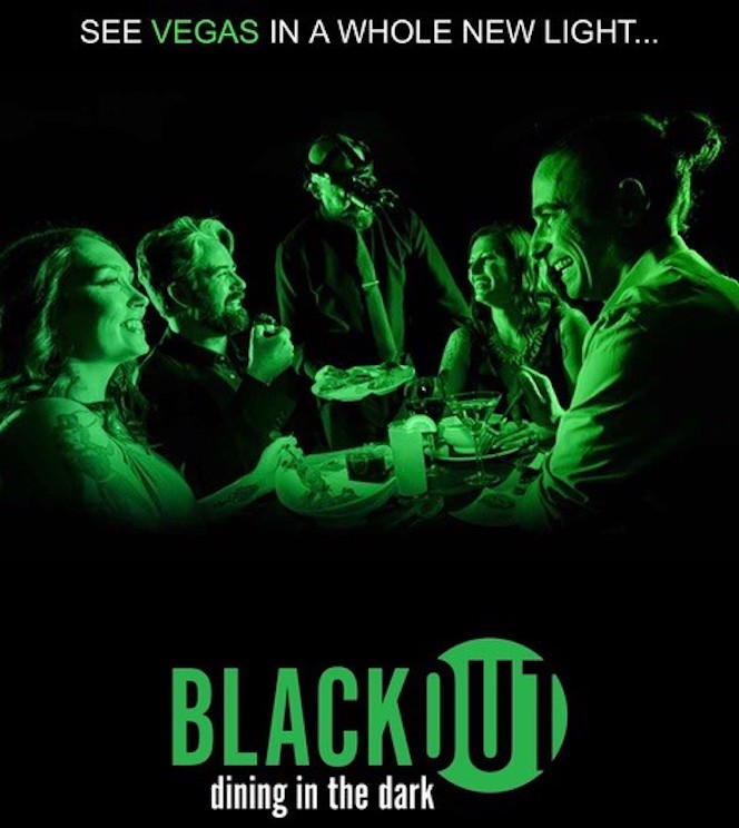 Blackout Dining in the Dark | No Strings Attached - ENews